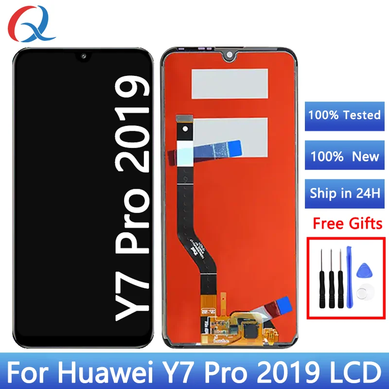 DUB-LX2 Mobile phone lcd For Huawei Y7 Pro 2019 display Touch Screen ...