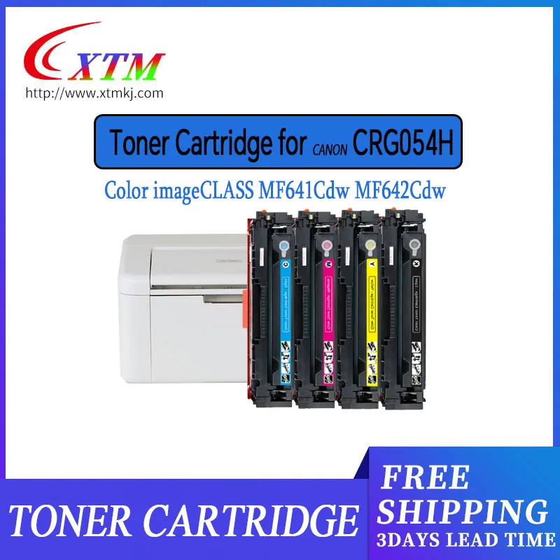 4X CRG054H Toner Cartridge for Canon Color imageCLASS MF641 MF642 MF643 ...