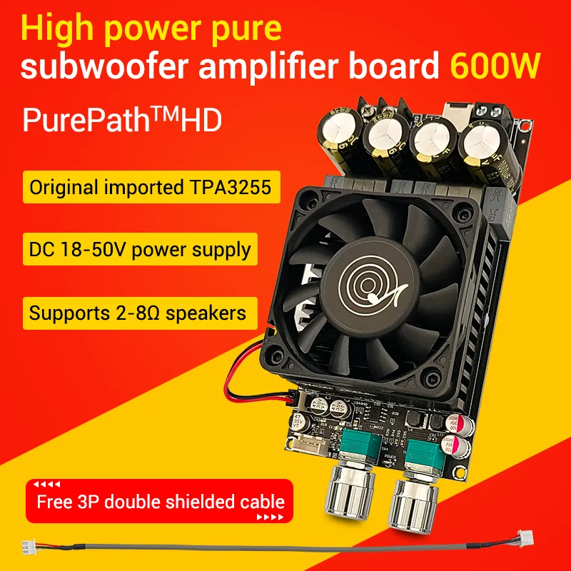 ZK-6001-DC-18-20V-Active-Subwoofer-Amplifier-Board-Low-Pass-Filtering ...