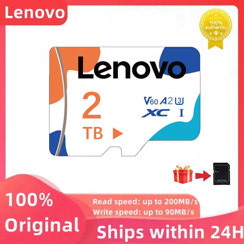 Lenovo-2TB-SD-Card-C10-1TB-512GB-256GB-SD-Card-Class10-SD-TF-Flash-Card ...