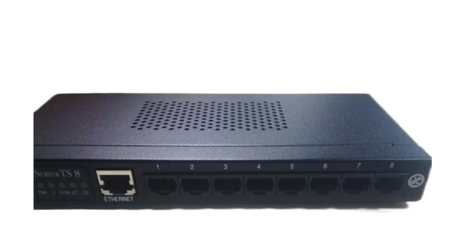 Digi PortServer TS8 8-отточный сервер последовательного порта RS232 ...