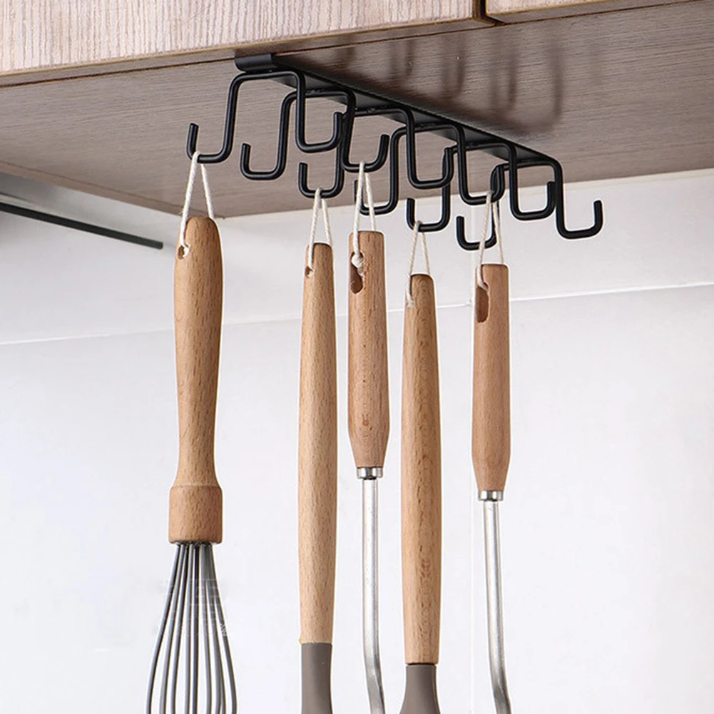 Below-Cabinet-Cup-Rack-Organizer-Cup-Rack-Rack-Kitchen-Multifunction ...