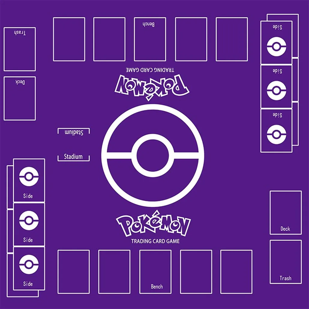 Juego de cartas coleccionables de Pokemon, tapete de cartas Tcg, cartas ...