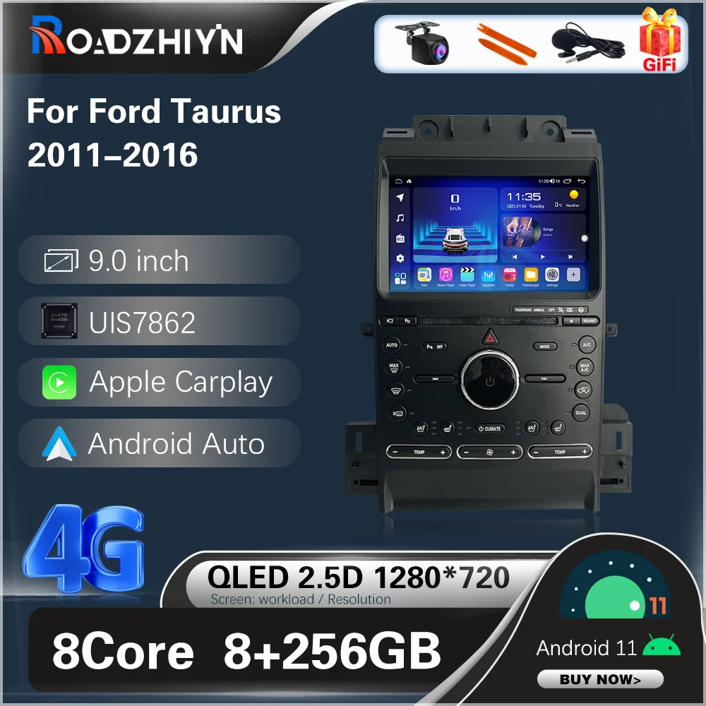 9-0inch-Car-Radio-Multimedia-Player-For-Ford-Taurus-2011-2016-GPS ...