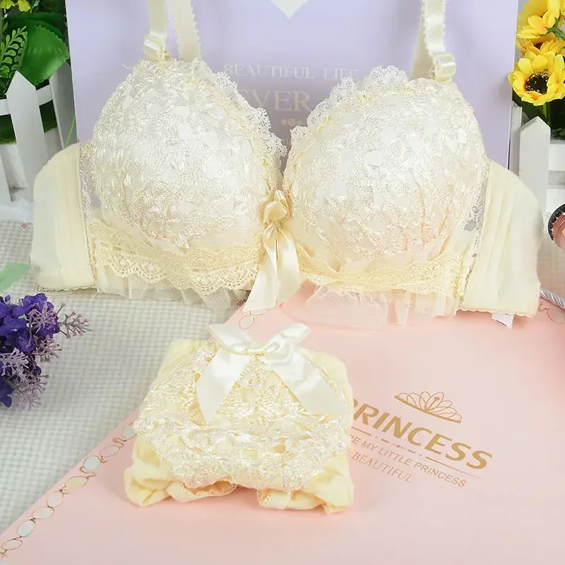 2PCS Women Bra Set Sexy Bralette Sexy Female Underwear Tank Top ...