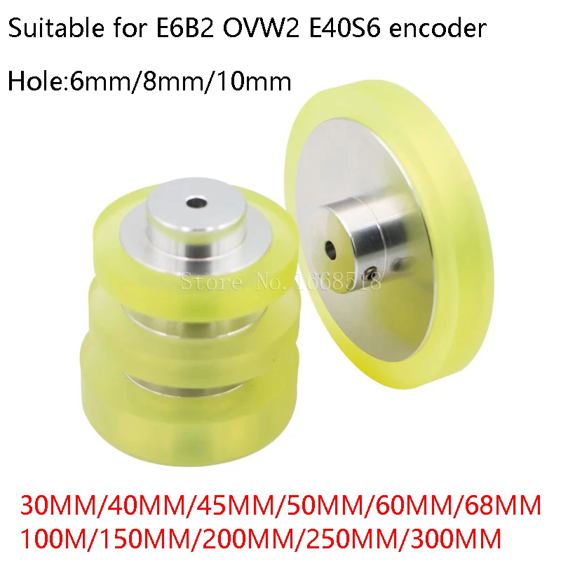 Aluminum-Silicone-E6B2-OVW2-E40S6-Encoder-Wheel-Meter-Measuring-Wheel ...