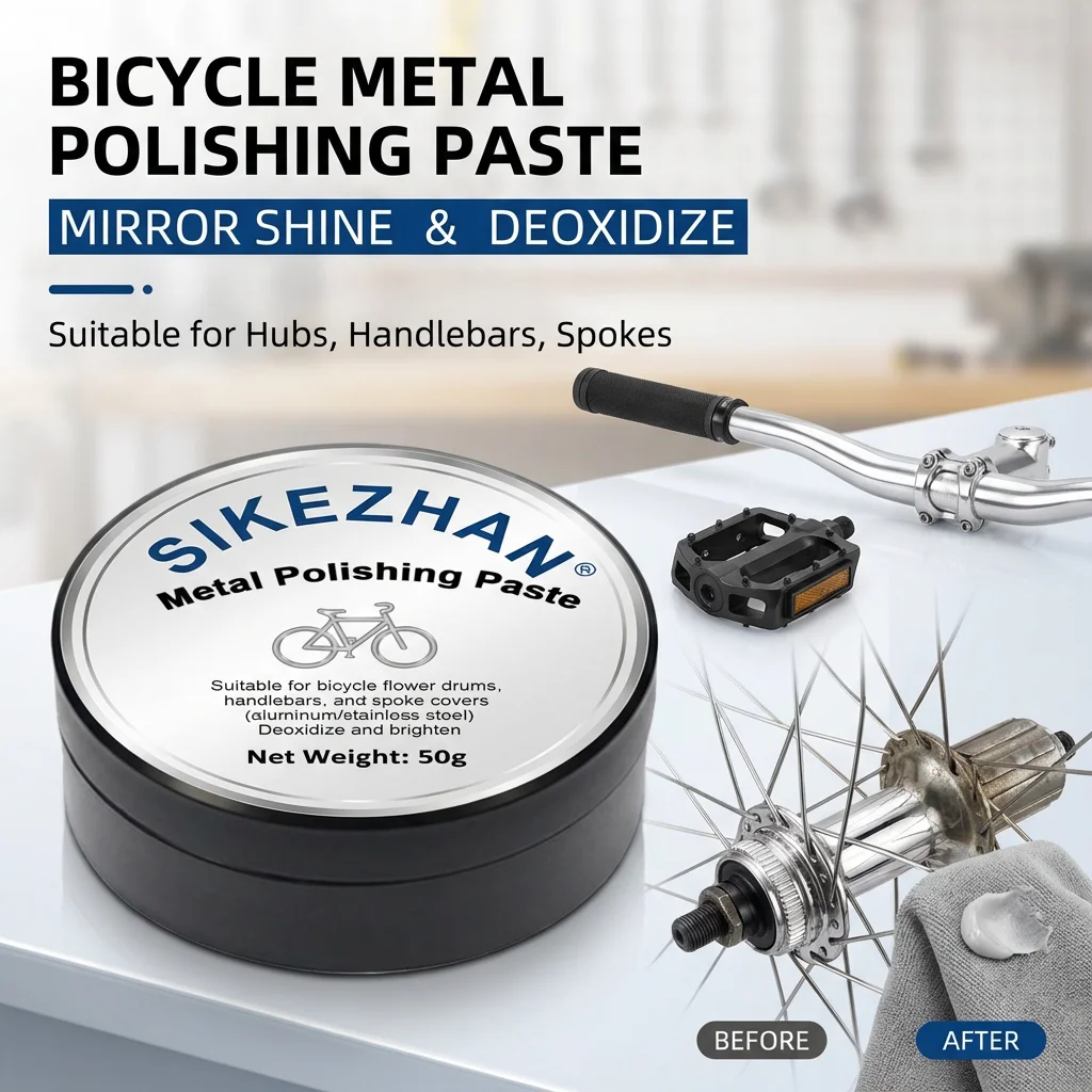 Professional Bike Polish Cream Wax Cleaner Scratch Remover for Bicycle ...