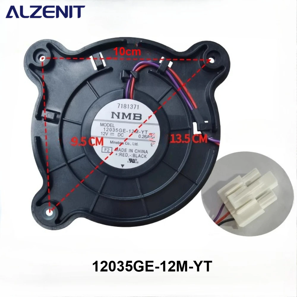 New For Samsung Refrigerator Cooling Fan 12035GE-12M-YT Fridge Radiator ...