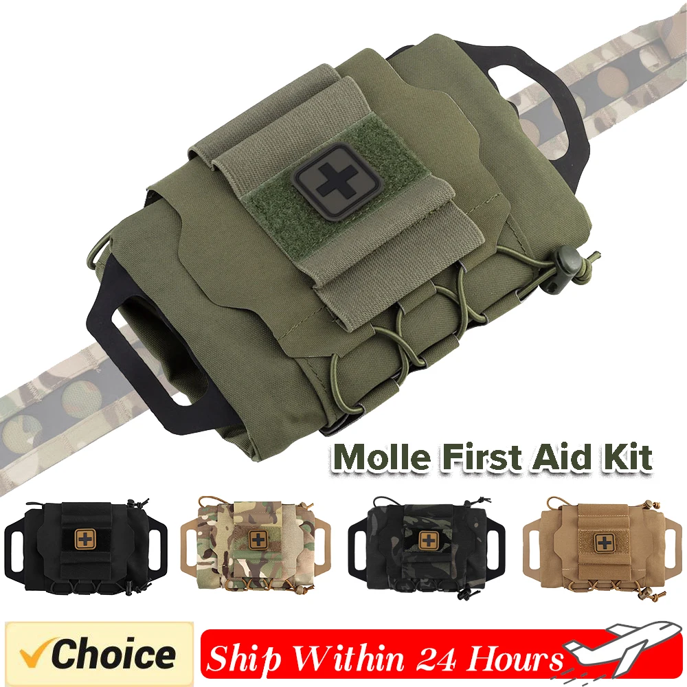 IFAK-Tactical-Pouch-MOLLE-Rapid-Deployment-First-aid-Kit-Survival ...