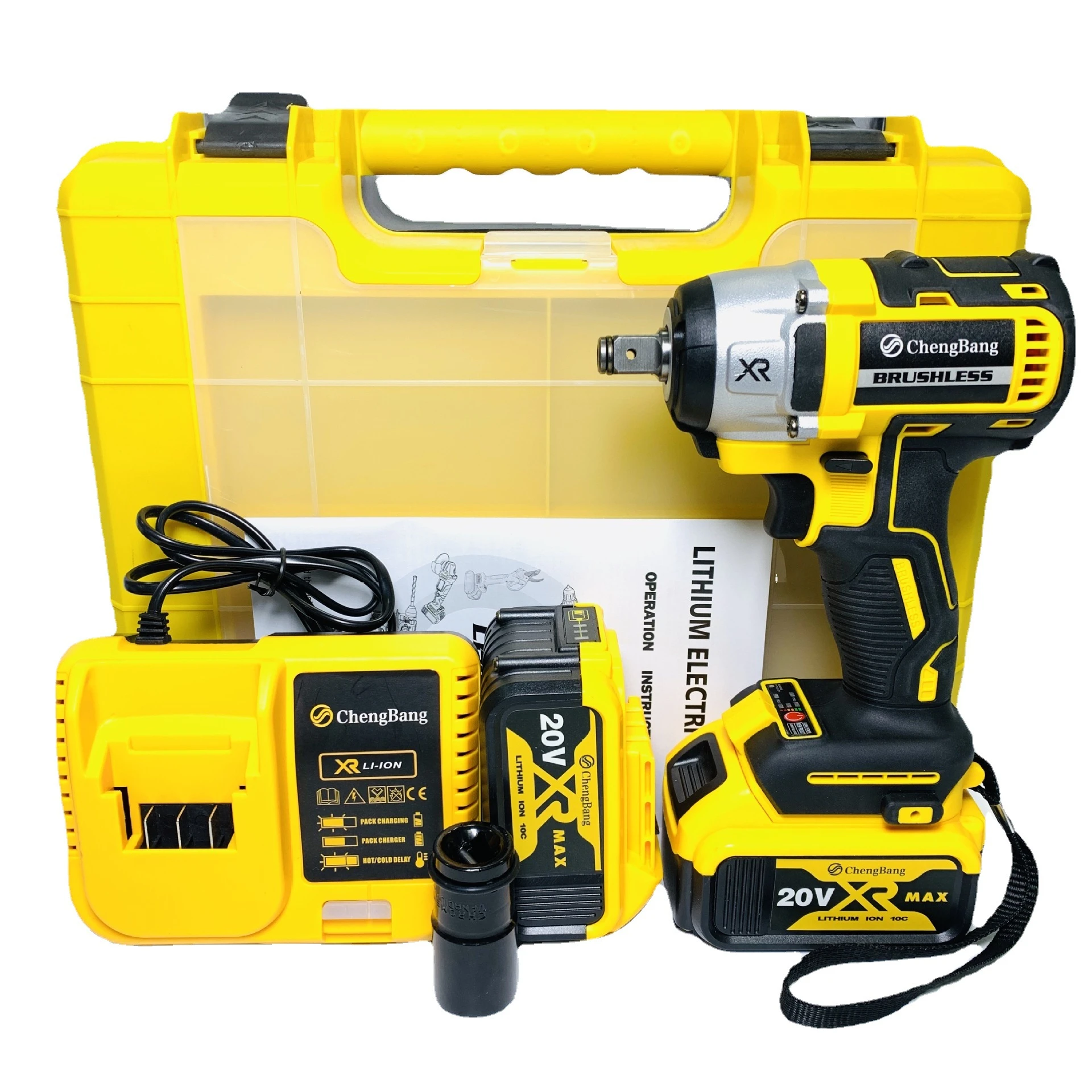 Dw880 lítio brushless chave elétrica (desconto em massa)