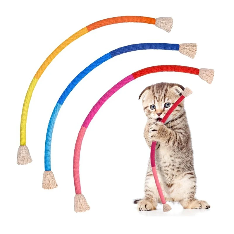 Cat-Catnip-Rope-Toys-Self-Entertaining-Bite-Resistant-Rope-Toy-for ...