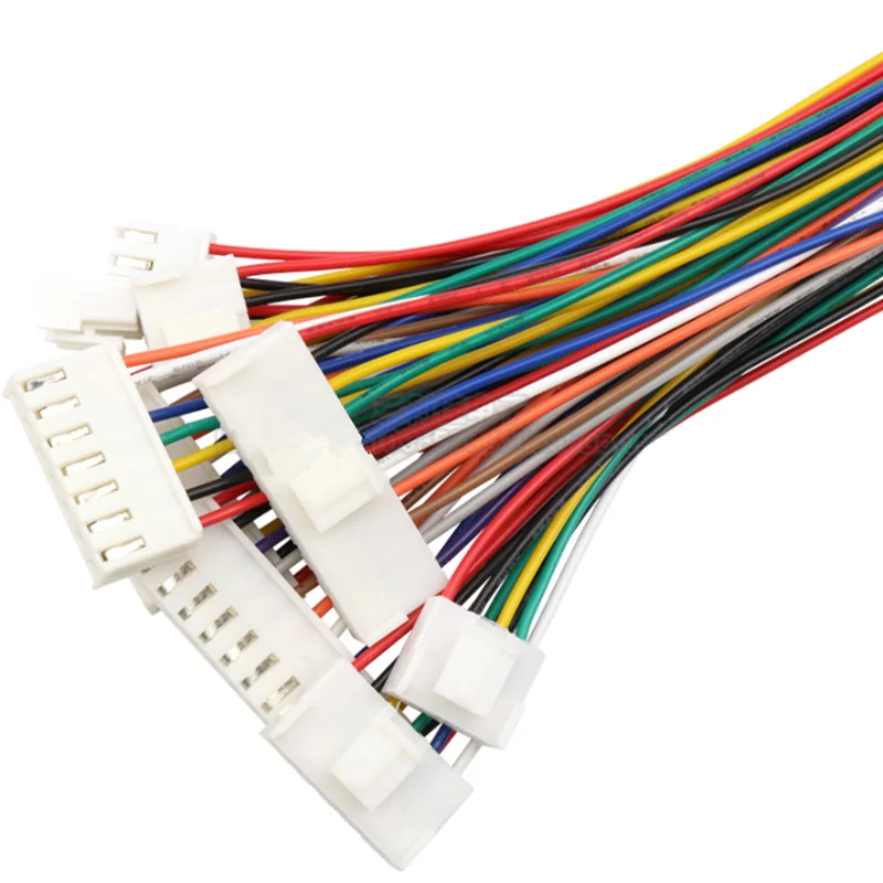 10 pcs VH3.96 3.96mm Female Housing Plug Connector Wire Cable 2 3 4 5 6 7 8Pin 22AWG Wire 10/20 ...