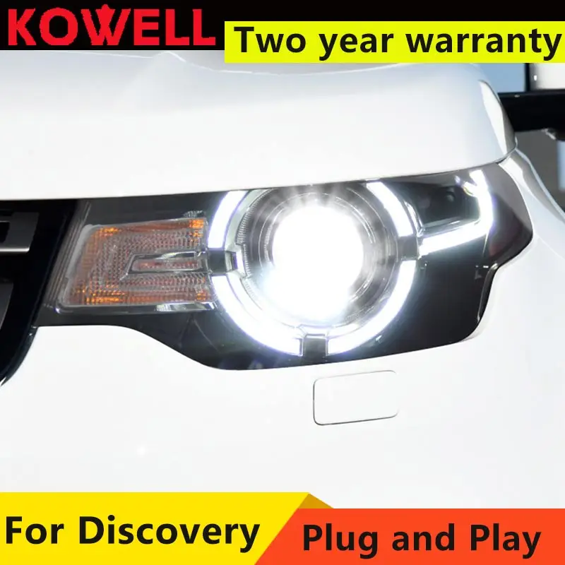 Car-Styling-for-Land-Rover-Discovery-Head-Lamp-Sport-LED-Headlights-DRL ...
