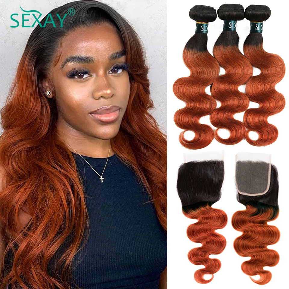 Orange Ombre Hair Color