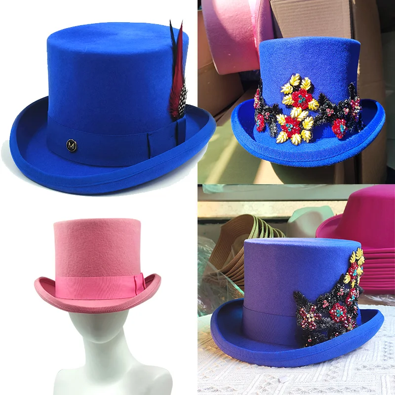Special-High-Top-hat-Magician-high-hat-Performance-British-black-jazz ...