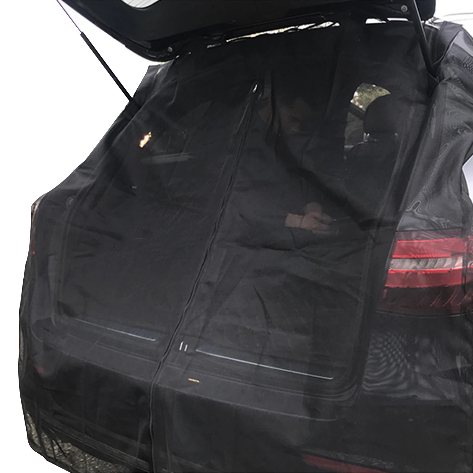 최신 자동차 뒷문 모기장 차양 스크린 마그네틱 마운트 차양 스크린 Suv Mpv 캠핑 낚시 셀프 드라이브 여행용