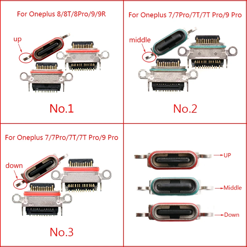 Oneplus 5 Charging Port Connector | Oneplus 5t Usb Charging Port - 5pcs ...