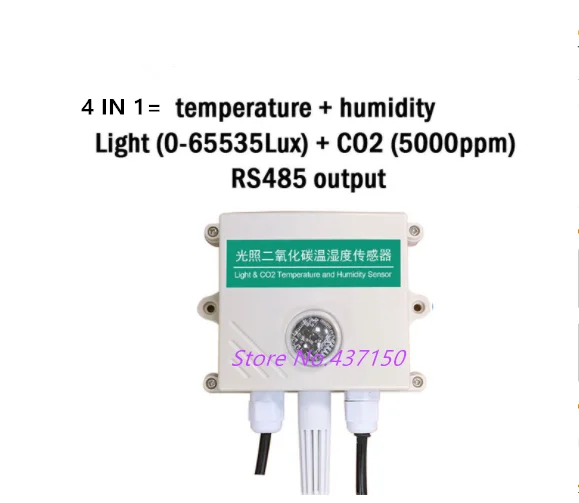 4-IN-1-illumination-Temperature-Humidity-CO2-sensor-carbon-dioxide ...