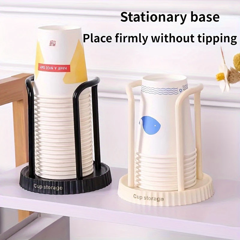 Disposable-Paper-Cup-Storage-Holder-Rack-Shelf-Water-Tea-Cup-Dispenser ...