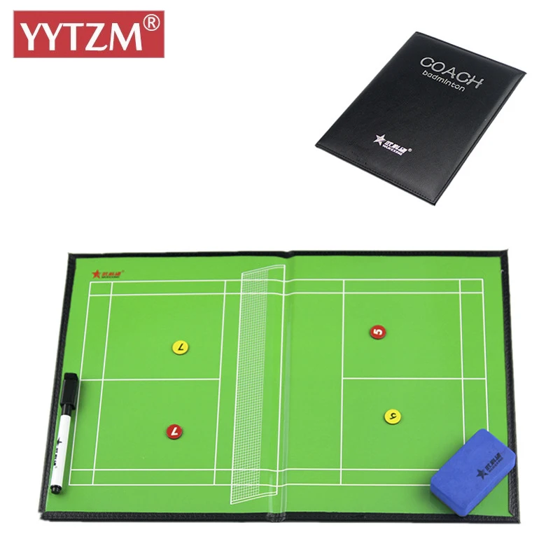 Magnetic-Badminton-Coach-Clipboard-Training-Dry-Erase-Tactical-Guidance ...