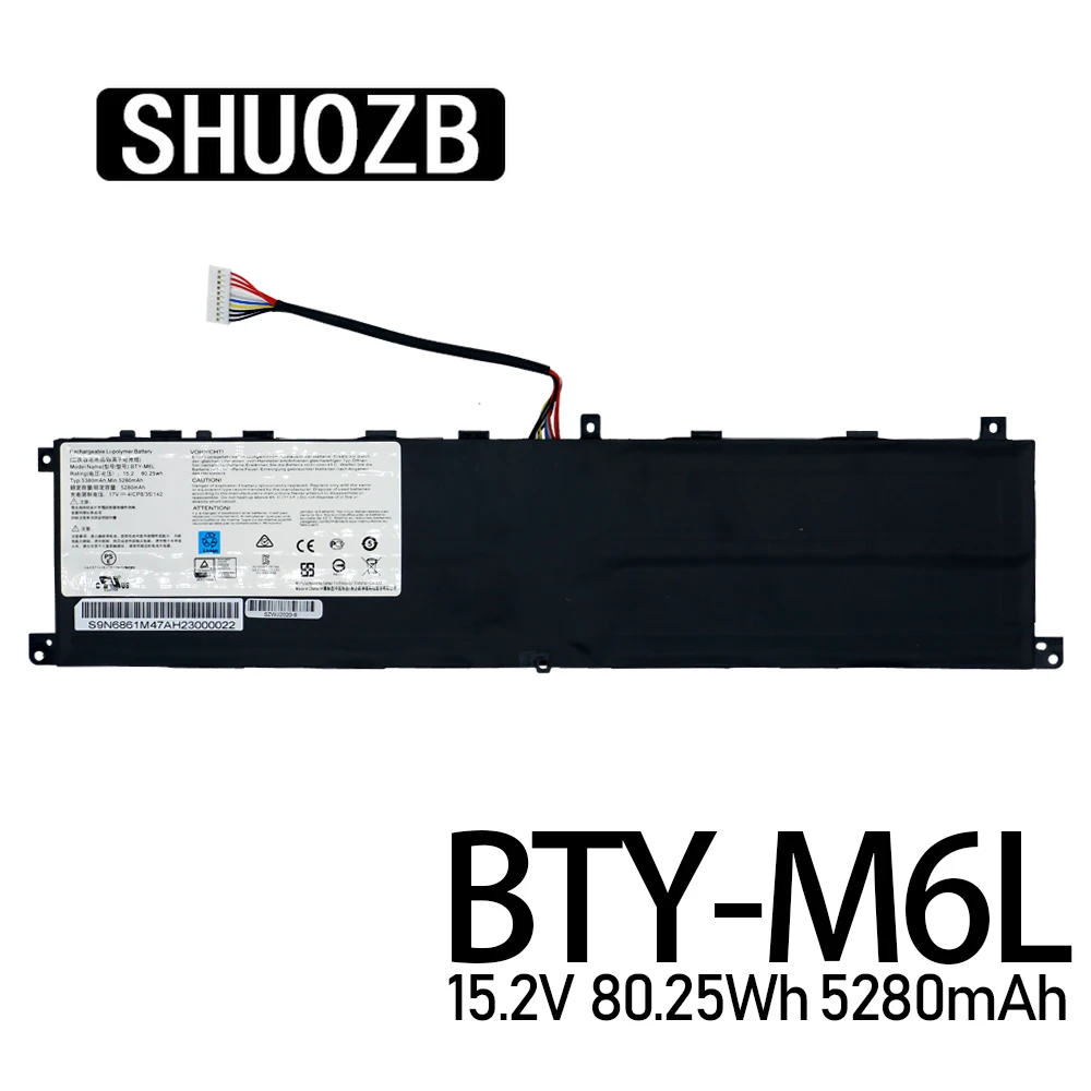 BTY-M6L-Laptop-Battery-For-MSI-GS65-GS75-Stealth-Thin-8SF-8RF-8RE-PS63 ...