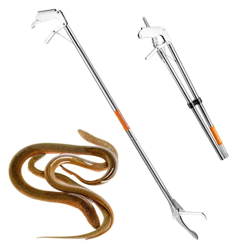 Snake-Stick-Handling-Tool-Snake-Catcher-Snake-Tong-Stainless-Steel ...