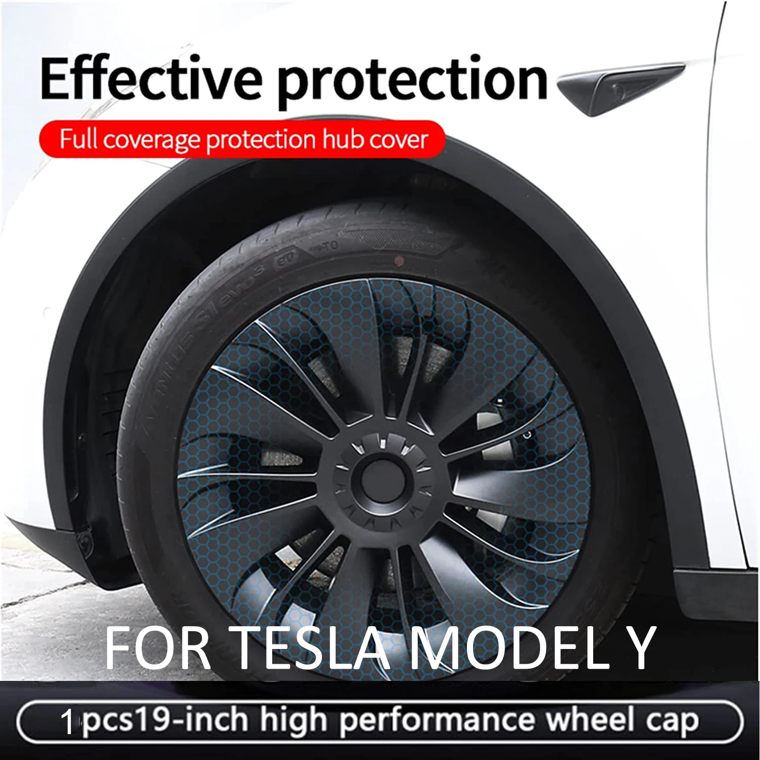 1PCS-19-Inch-Hub-Cap-for-Tesla-Model-Y-2021-2022-Original-Car ...