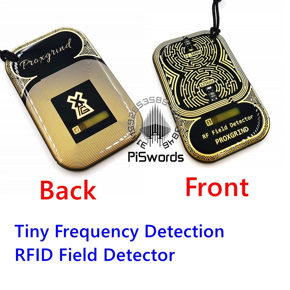 Tiny-Frequency-Detection-Card-Proxgrind-RFID-Field-Detector-Keychain ...