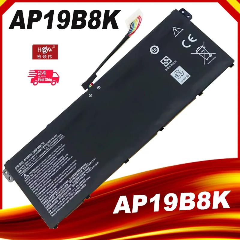 AP19B8M Аккумулятор для ноутбука Acer Swift 3 SF314-59 серии TravelMate ...