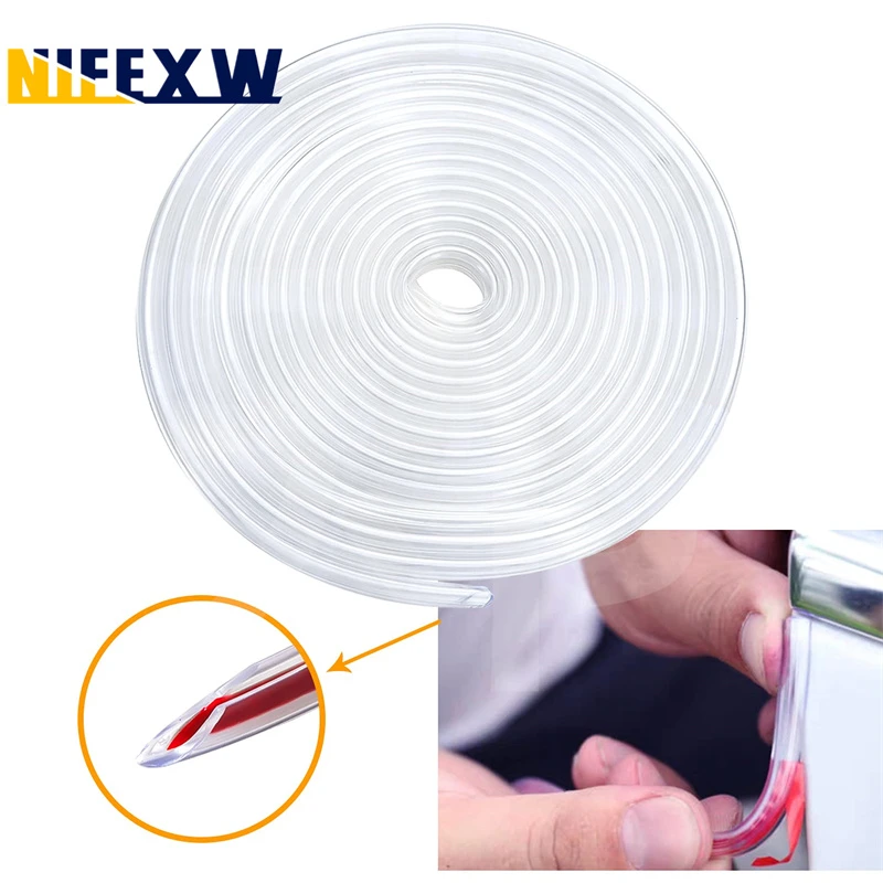 Clear Car Door Edge Protector Car Edge Trim Rubber Seal Protector With ...