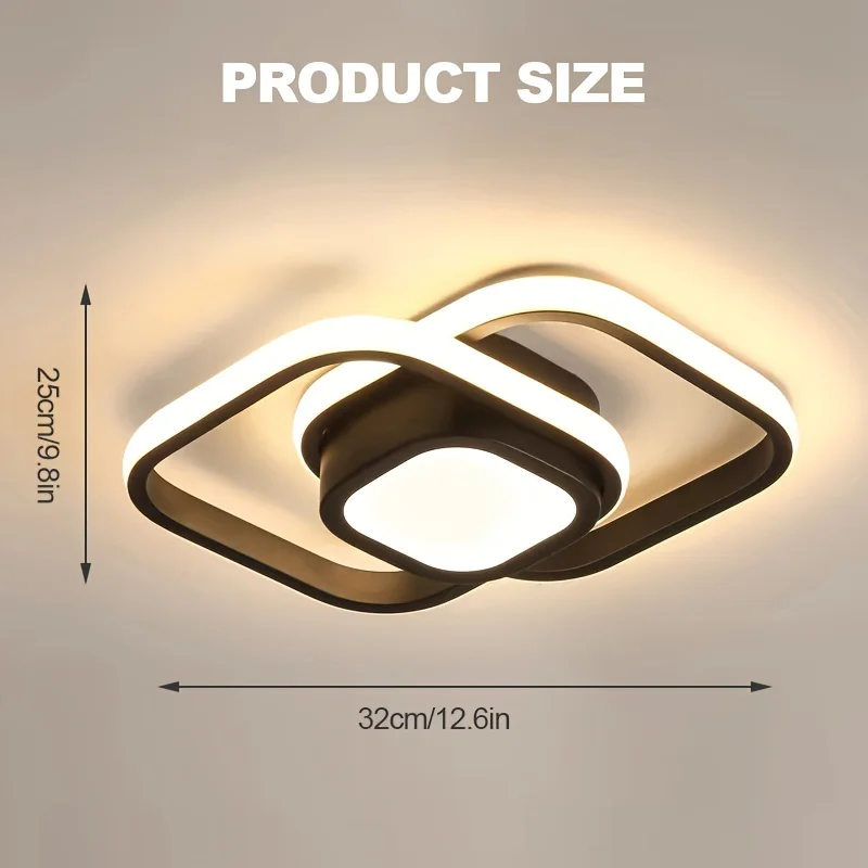 1pc-Stylish-Square-LED-Ceiling-Light-Energy-saving-And-Durable-Embedded ...