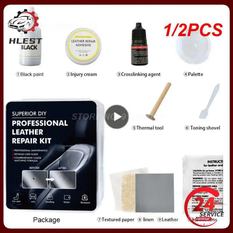 1-2PCS-Color-Leather-Repair-Tool-Kit-Repair-Leather-Burns-Scratches ...