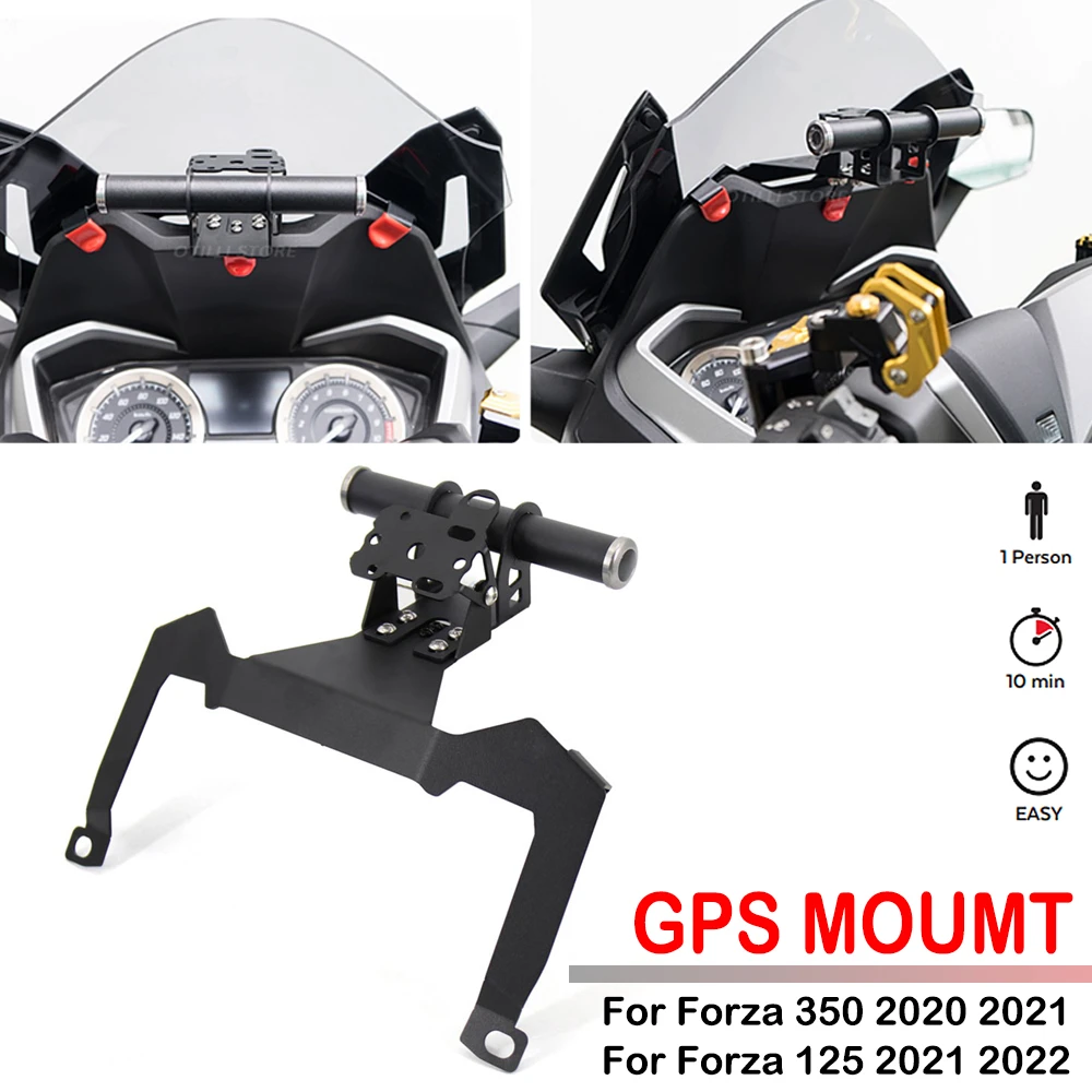 Honda Forza 125 Navigation Bracket | Accessories Honda Forza - Honda ...