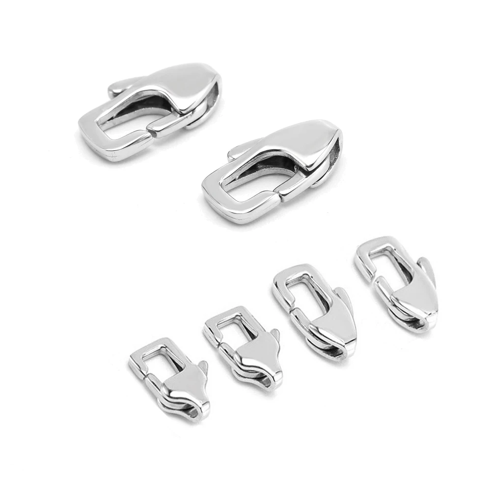 5Pcs-Stainless-Steel-Square-Lobster-Clasp-Hooks-Lobster-Clasp-Connector ...