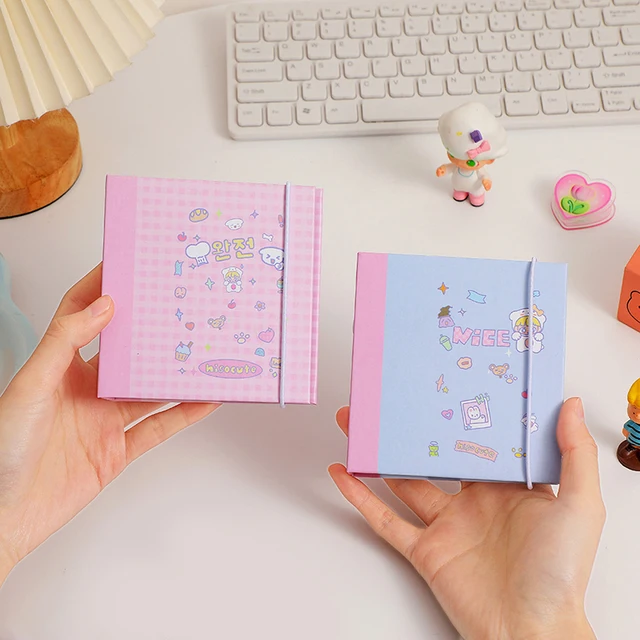 A8 Photo Storage Book Binder Cards Hard Paper Cover Album Mappa Shell ...
