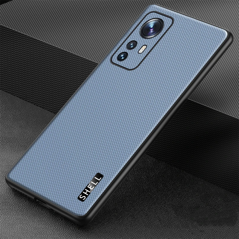 Funda-para-Xiaomi-12-T-Pro-Funda-de-tel-fono-con-textura-de-cuero-de ...