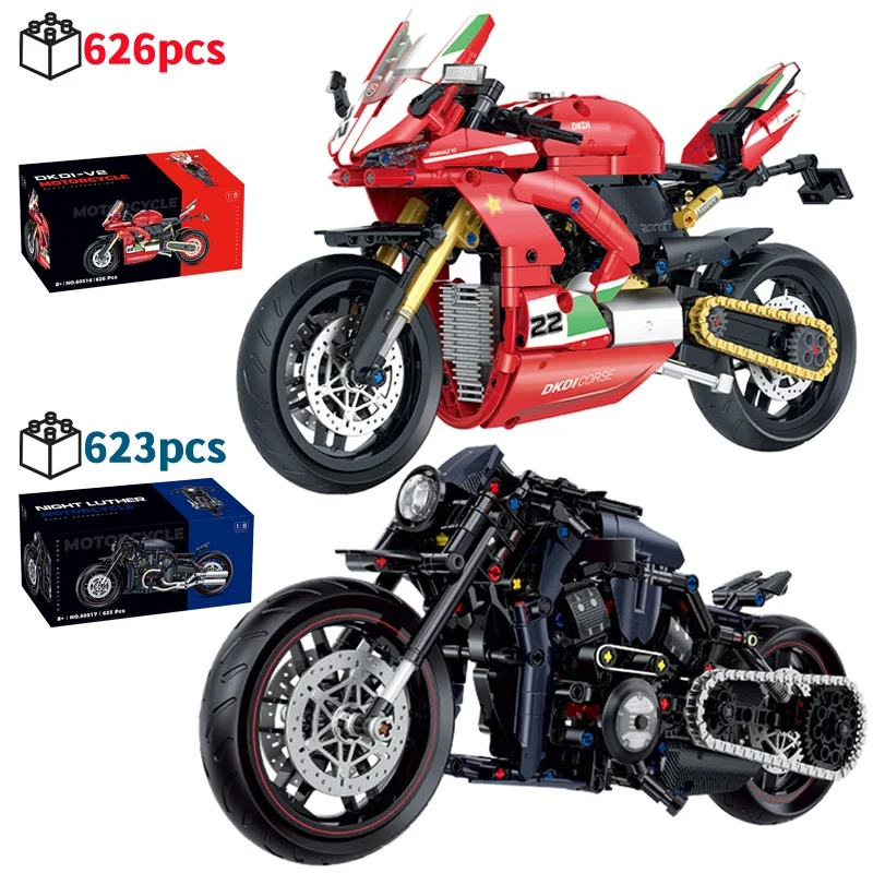Technical-Motorcycle-Building-Blocks-Brick-Harleys-Motorbike-Ducatiied ...