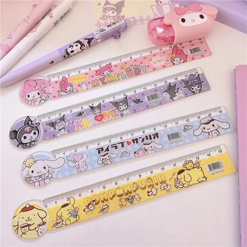 Anime Stationery Ruler 20 Cm | Japanese Anime Cartoon Ruler | Cartoon ...