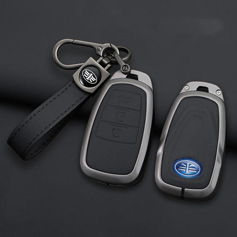 Zinc-Alloy-Car-Smart-Remote-Key-Case-Cover-Protector-Holder-Shell-For ...