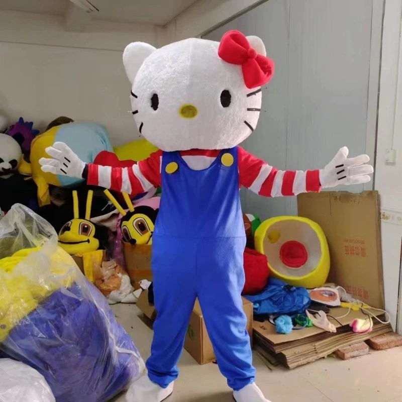 MINISO-disfraz-de-Mascota-de-Hello-Kitty-disfraz-de-Mascota-de-gato ...