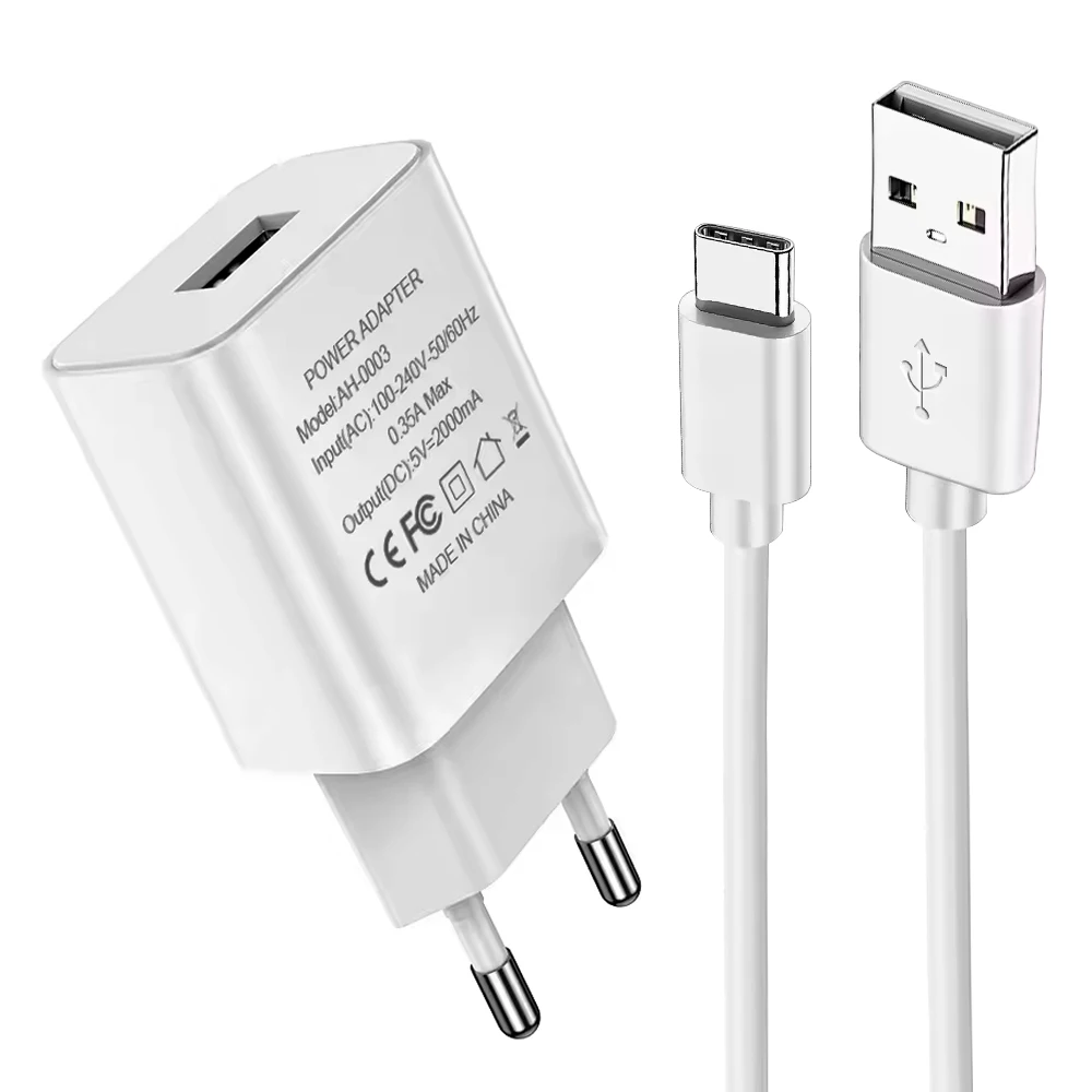 Fast Charger EU Plug USB Charger Quick Phone Charger For Samsung J6 ...