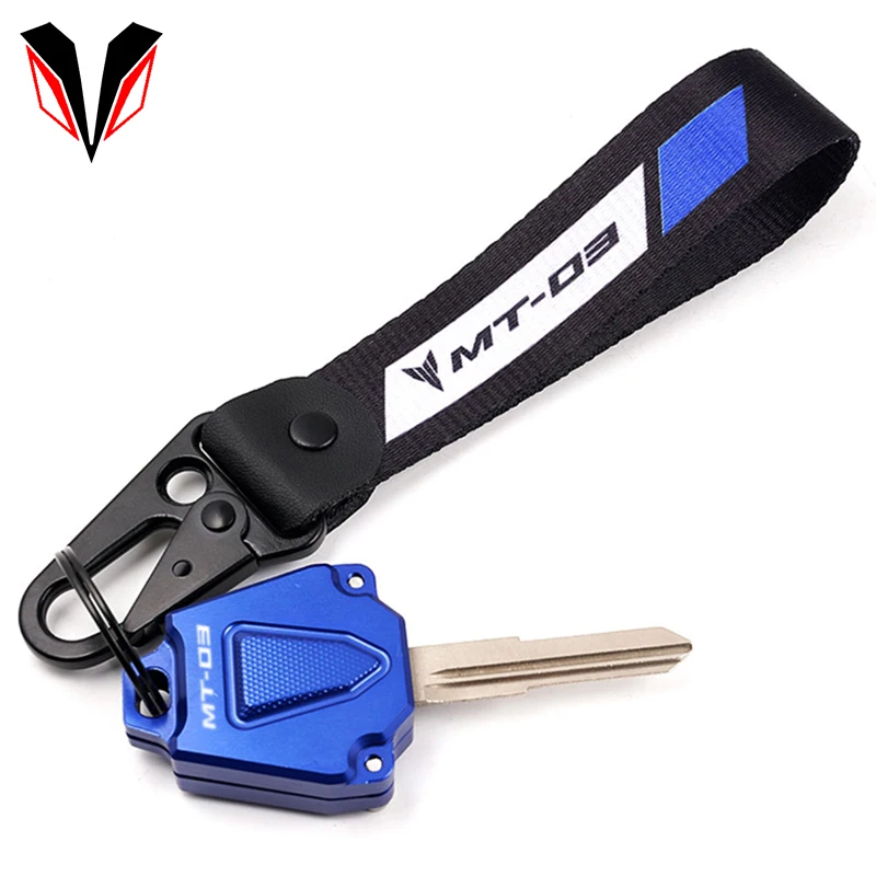 Motorcycle-CNC-Key-Cover-Case-Shell-Keyring-Keychain-For-YAMAHA-MT03-MT ...