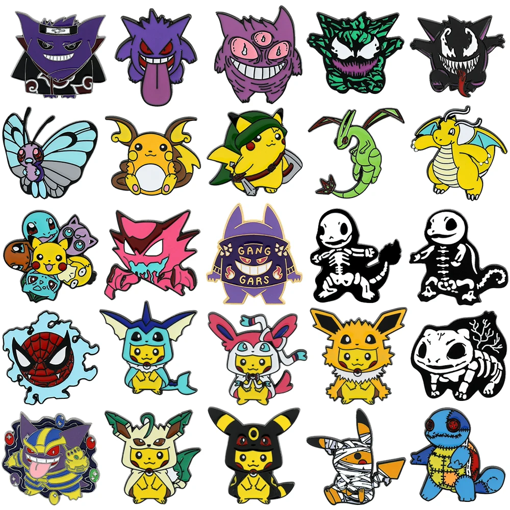 Pokemon-Pikachu-Game-Console-Enamel-Pins-Badges-Brooches-Japanese-Anime ...