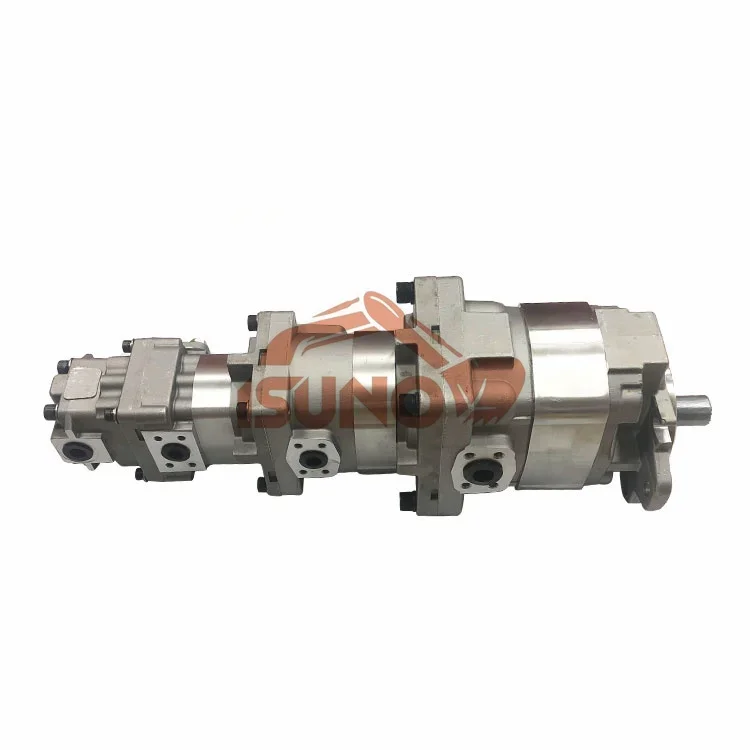 ISUNO-Parts-WA320-5-Loader-Hydraulic-Gear-Pump-Pilot-Pump-Assy-705-56 ...