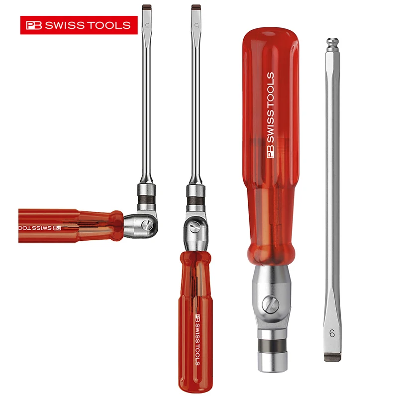PB-SWISS-Magnetic-Screwdriver-Set-with-Classic-Articulated-Handle-with-Interchangeable-Blades-In ...