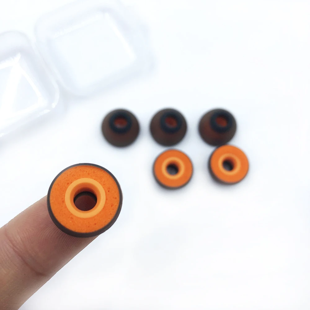 Memory-Foam-Ear-Pads-Earphones-Silicone-Case-In-Ear-Covers-Earbud-Tips ...