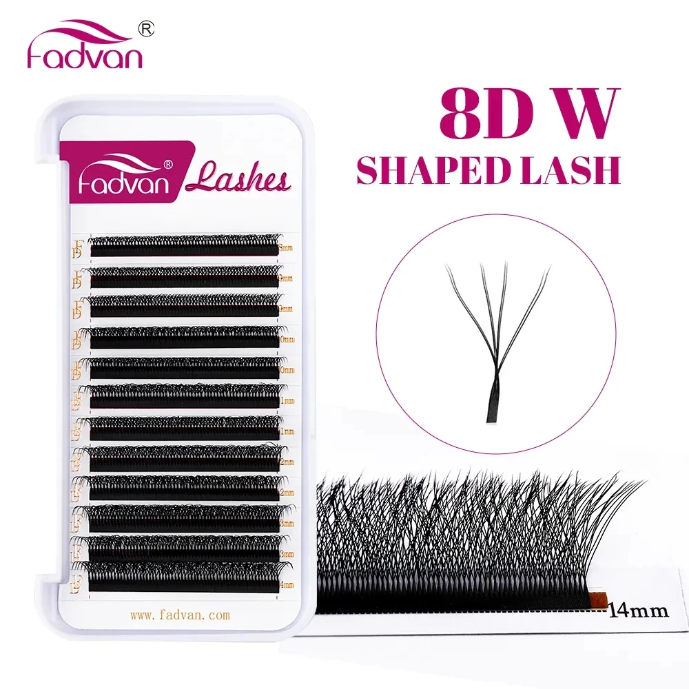 8D-W-Lashes-Double-Layer-4D-W-Shape-Lash-Extensions-8-15mm-Natural-Soft ...