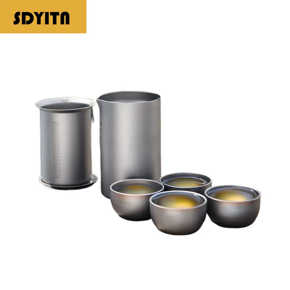 Outdoor-Titanium-Tea-Infuser-Set-Portable-Camping-Travel-Tea-Set-Tea ...