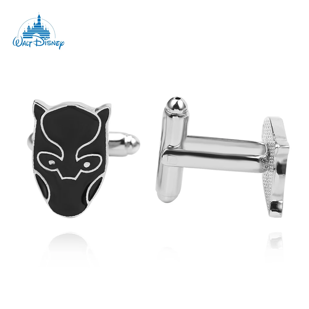 Disney-Marvel-Sci-fi-Movie-Avengers-Black-Panther-Mask-Cufflinks ...