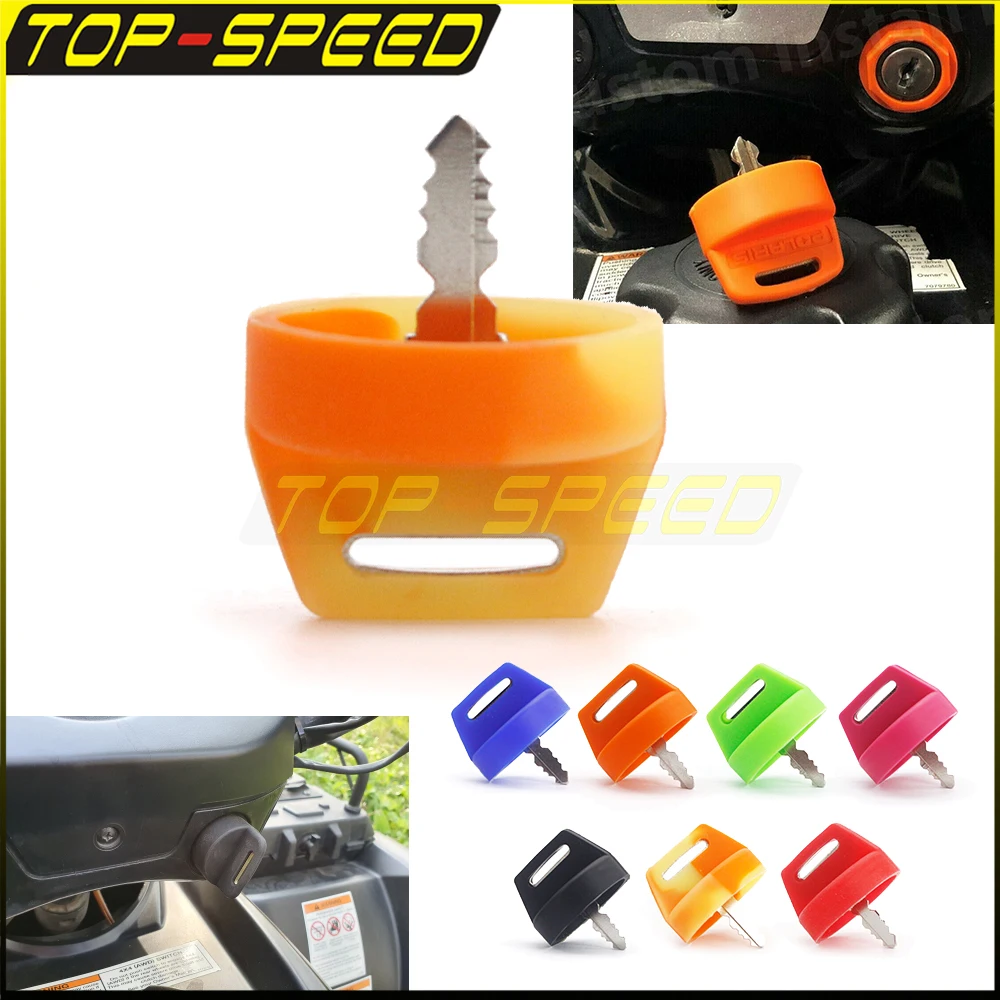 Rubber Key Cover Motorcycle Accessories 2Pcs Keys Switch Protector ...